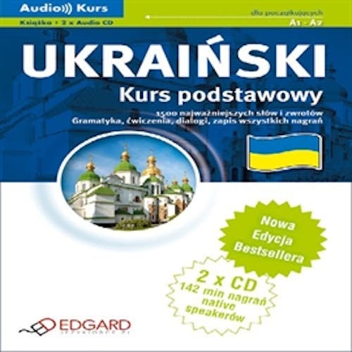 Ukraiński Kurs podstawowy - Nowa Edycja - Audiobook - zespół autorów - EDGARD | Audioteka